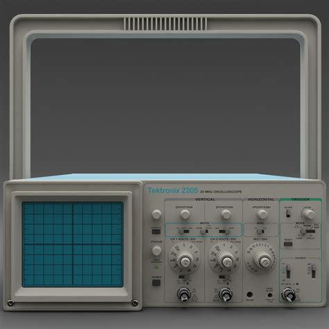 3d Oscilloscope Tektronix 2205
