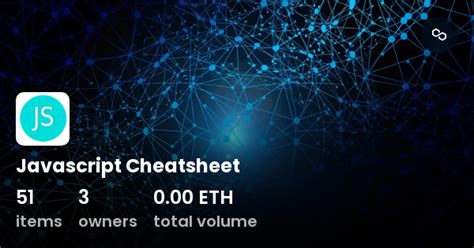 Javascript Cheatsheet Sammlung Opensea