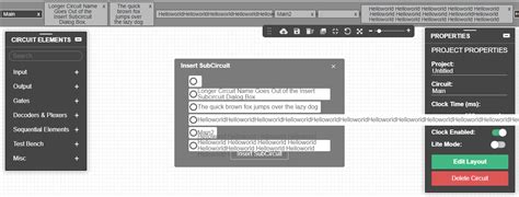 Insert Subcircuit Dialog Longer Circuit Names Bug · Issue 1711 · Circuitversecircuitverse