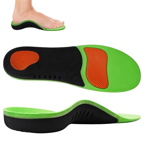 Kekoy Heavy Duty Orthotic Inserts High Arch Support Insoles Flat Feet