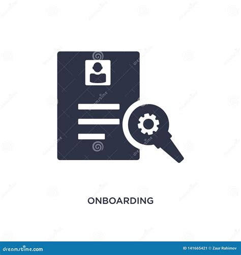 Onboarding Icon On White Background Simple Element Illustration From Human Resources Concept