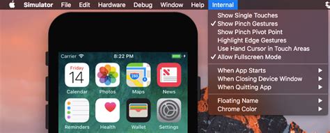 Một Số Mẹo Trong Ios Simulator Xcode 9