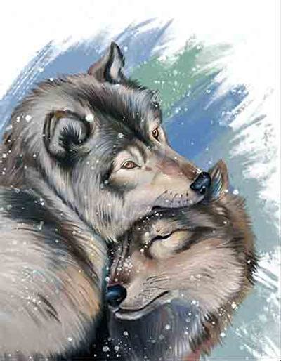 Wolf Couple By Phpgroup On Deviantart