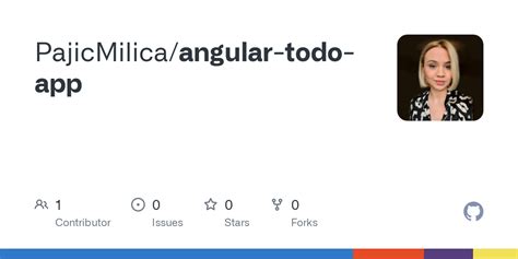 GitHub PajicMilica Angular Todo App