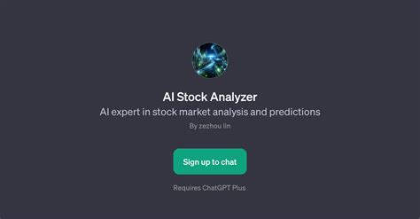 Ai Stock Analyzer Ai Tool For Stocks