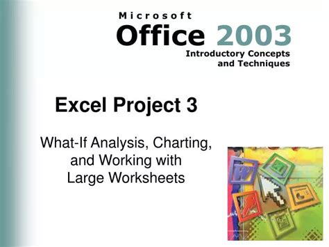 ppt excel project 3 powerpoint presentation free download id 573822