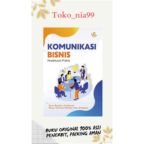Jual Buku Ori Komunikasi Bisnis Pendekatan Praktis Shopee Indonesia