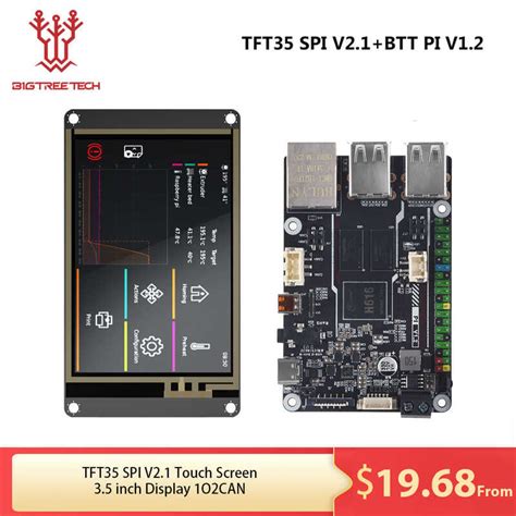 ⊙ Bigtreetech Tft35 Spi V2 1 Touch Screen 3 5 Inch Show Io2can 3d