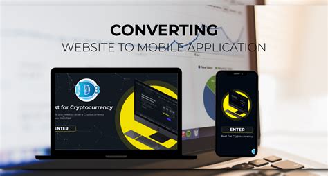 converting website to mobile application