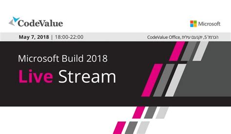 Moaid Hathot On Linkedin Microsoft Build 2018 Live Stream