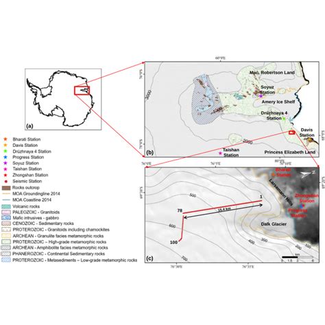 Pdf Imaging The Ice Sheet And Uppermost Crustal Structures With A Dense Linear Seismic Array