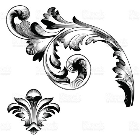 Filigree Pattern Vector At Vectorified Com Collection Of Filigree Pattern Vector Free For