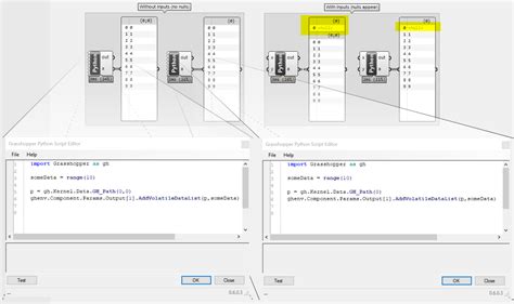 Ghpython Adding Volatile Data To Output Parameters Unexpected Nulls