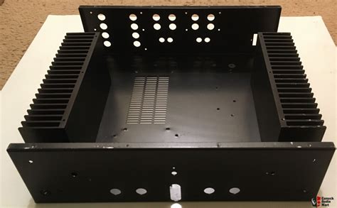 sonic frontiers anthem solid state amplifier chassis case box for diy projects big heat sinks