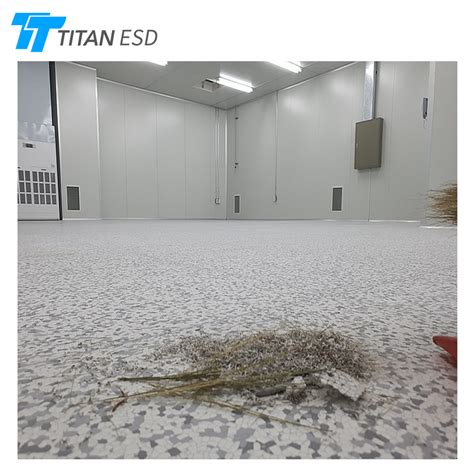 Anti Static Vinyl Flooring 6006002mm Esd Vinyl Tile Anti Static