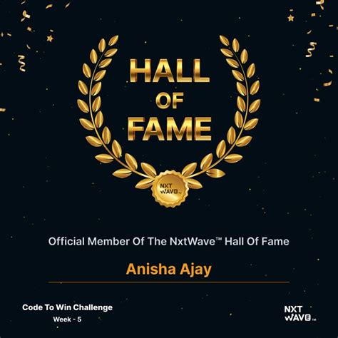 Anisha Ajay On Linkedin Nxtwave Nxtwaveccbp Rahulattuluri Shashankgujjula