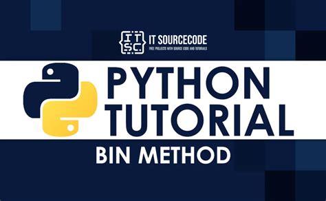 Python Bin Method In Simple Words With Example
