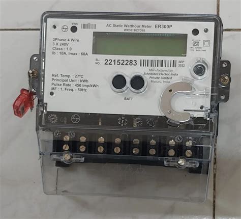 Landt Three Phase Whole Current Trivector Energy Meter For Industrial At