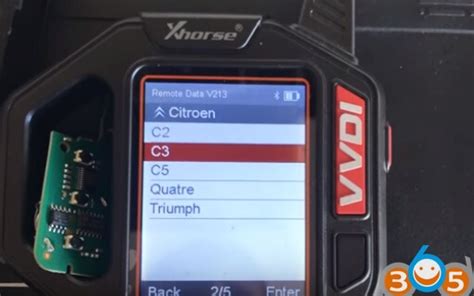 How To Program Citroen C4 Picasso Wireless Remote Key By Obd Car Key Programmer Blog
