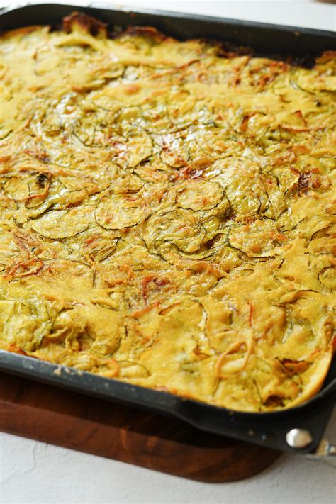 Scarpaccia Zucchini Tart Plantyou