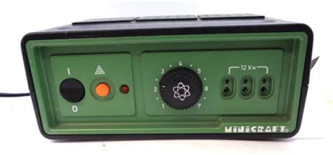 Minicraft Mb 0750 Variable Speed Transformer Working Fine Boxed Good