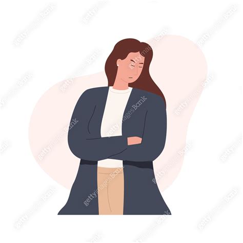 Sad Offended Woman Sulking And Expressing Angry Emotion 이미지 1405530166