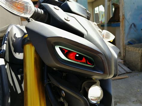 Eye Sticker Mt 15 Modified Headlight At Jolene Holter Blog