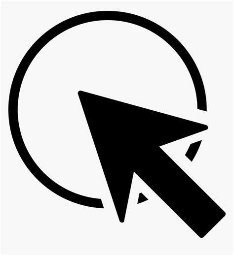 Cursor In A Circle Cursor Circle Image Png Transparent Png Kindpng