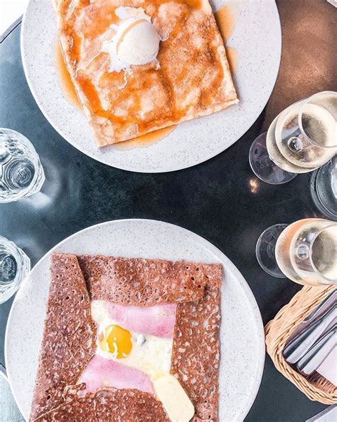 Delicious Crepes At Breizh Cafe In Paris