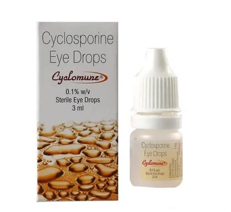 01 Cyclomune Cyclosporine Eye Drop At ₹ 500piece Cyclosporine