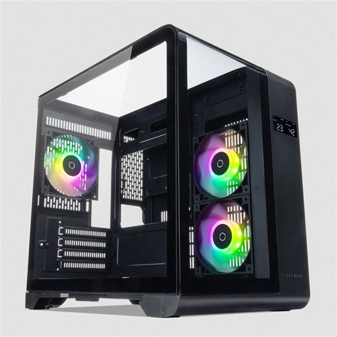 Tecware Arc M Matxandarc Atx Argb Curve Tg With Cpuandgpu Temperature Display 3x And 4x Omni Link