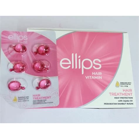 Ellips Hair Vitamin For Hair Treatment Vitamin Rambut Untuk Perawatan Rambut X Blister