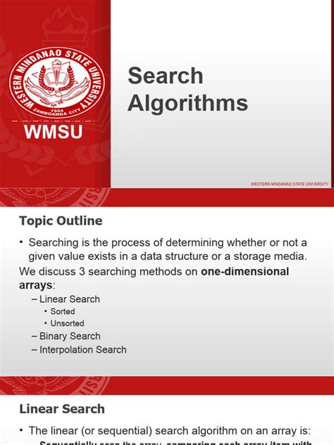topic 9 search algorithms download free pdf arithmetic