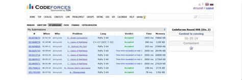 My Best Contest So Far Today In The Codeforces Round 998 I Was Able