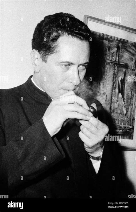 Father Camilo Torres Of Colomibia Smokes His Pipe Date Unknown Ap
