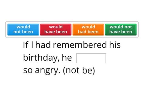 TB7U5 Third Conditional If Had Pp Would Have Pp Complete The Sentence
