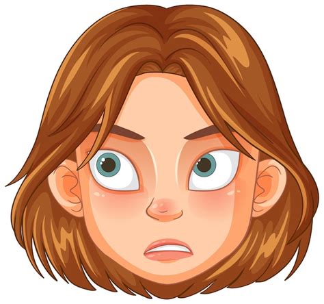 Free Vector Surprised Expression Vector Illustration