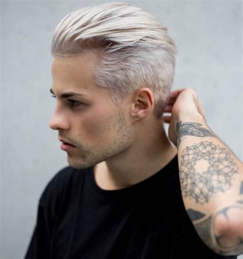 43 Bleached Hair Men Ideas