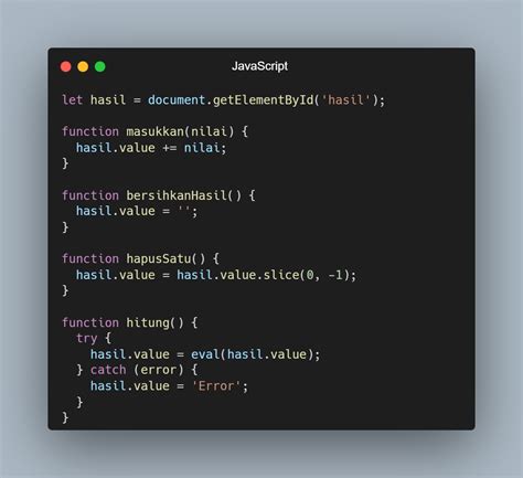 Tutorial Membuat Kalkulator Sederhana Dengan Html Css Dan Javascript