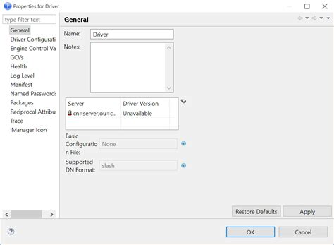 Creating The Driver Object In Designer Netiq Rest Driver Implementation Guide