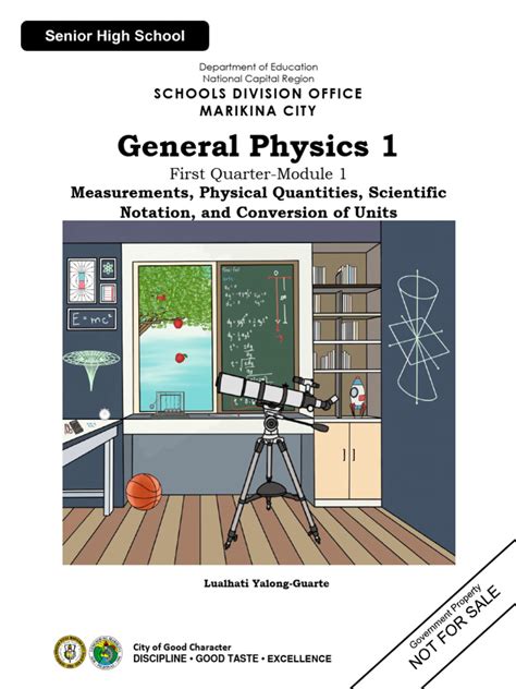 Shs General Physics 1 Q1 M1 Measurements Physical Quantities Scientificnotation And