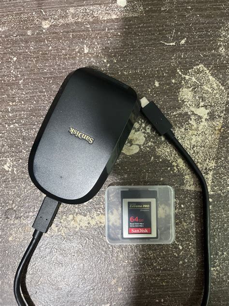 Sandisk Cf Extreme Pro Type B 64gb Card Reader 攝影器材 攝影配件 其他攝影配件 Carousell