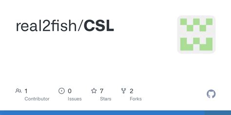 GitHub Real2fish CSL