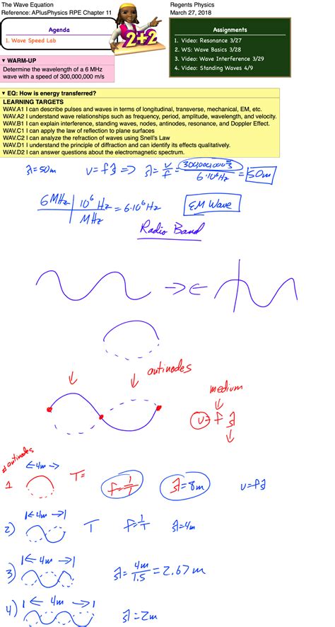 Wave Speed Lab Regents Physics