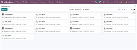 An Overview Of Odoo 15 Attendance Module