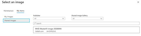 deploy a windows virtual desktop host pool with the custom image
