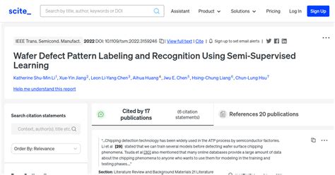 Wafer Defect Pattern Labeling And Recognition Using Semi Supervised