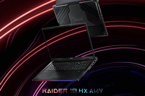 Представлен мощный игровой ноутбук MSI Raider 18 HX A14V