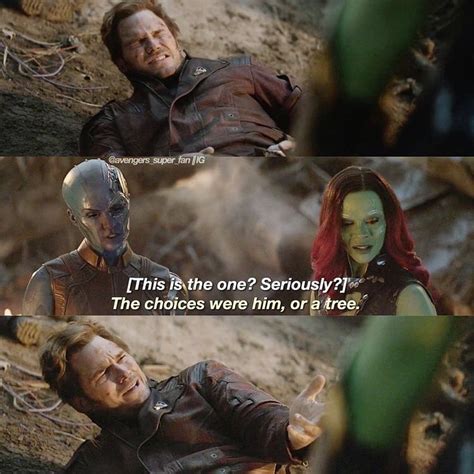 Avengers Endgame Peter Quill And Gamora Quotes Peter Quill X Thor