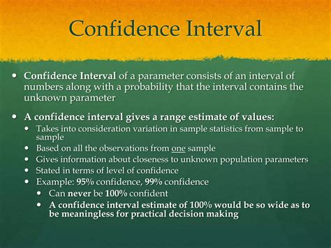 point and interval estimation pptx